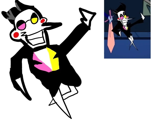 Day 1 of drawing spamton until i get better at drawing spamton | Fandom