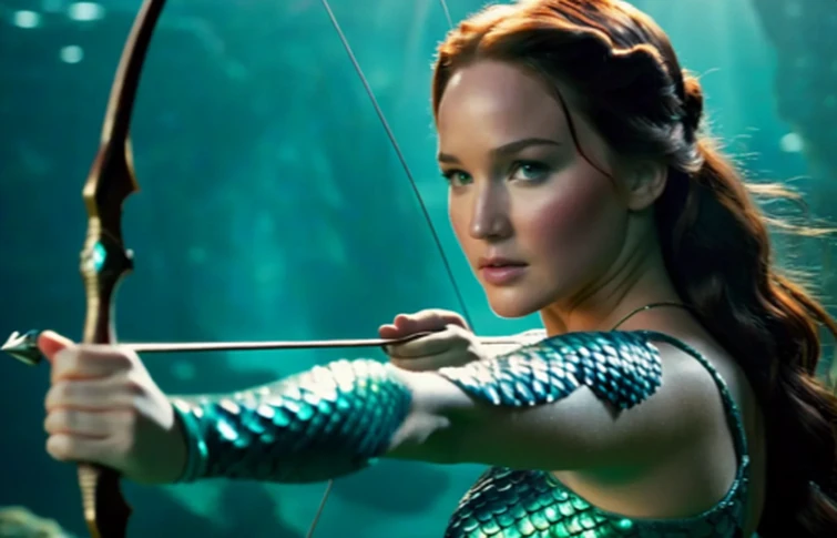 Katniss in different fandoms/movies according to AI | Fandom