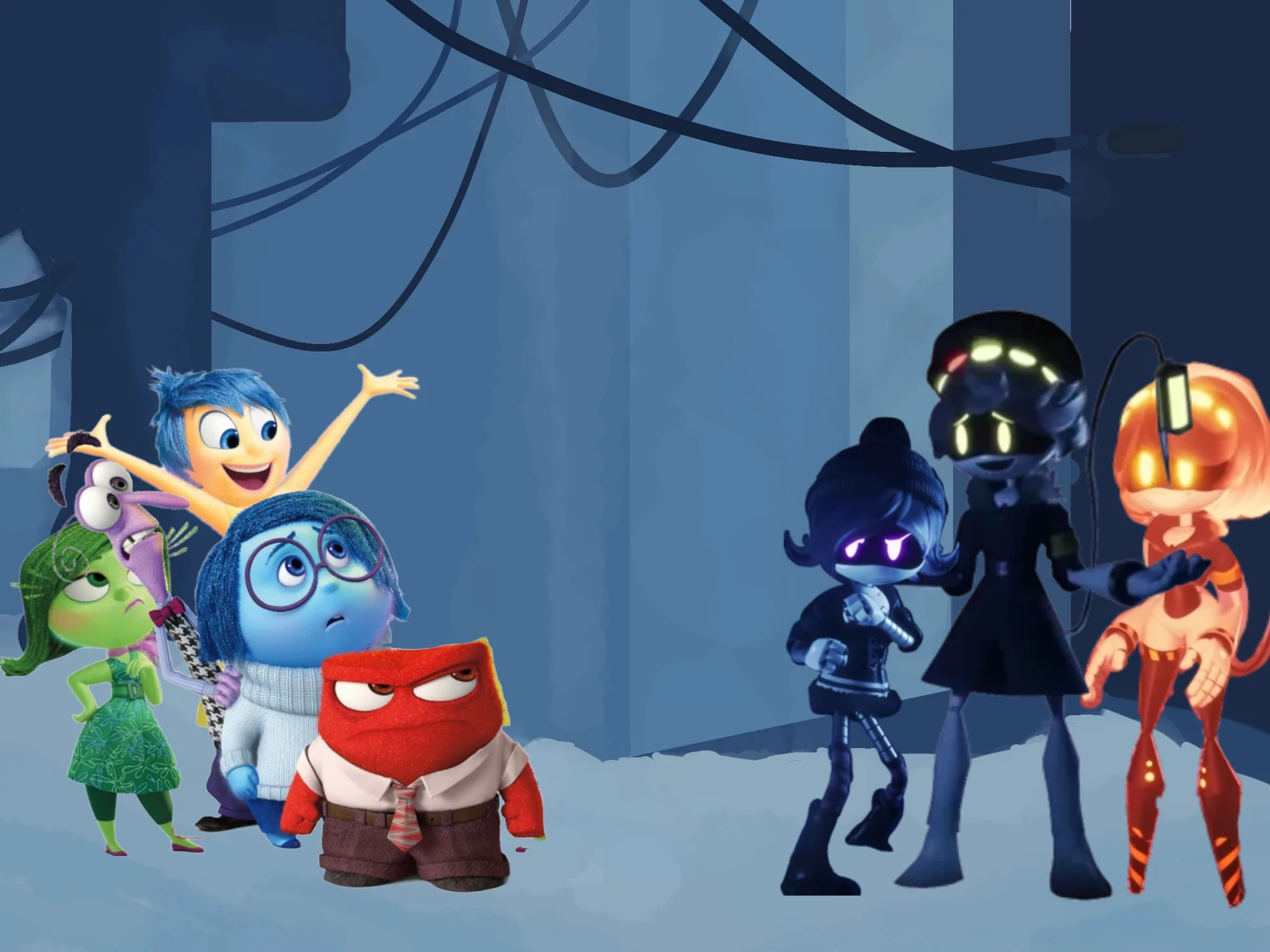 Murder drones and Inside out crossover | Fandom