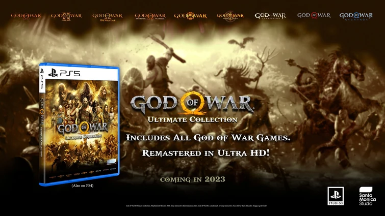 God of War the Ultimate Collection announced! | Fandom