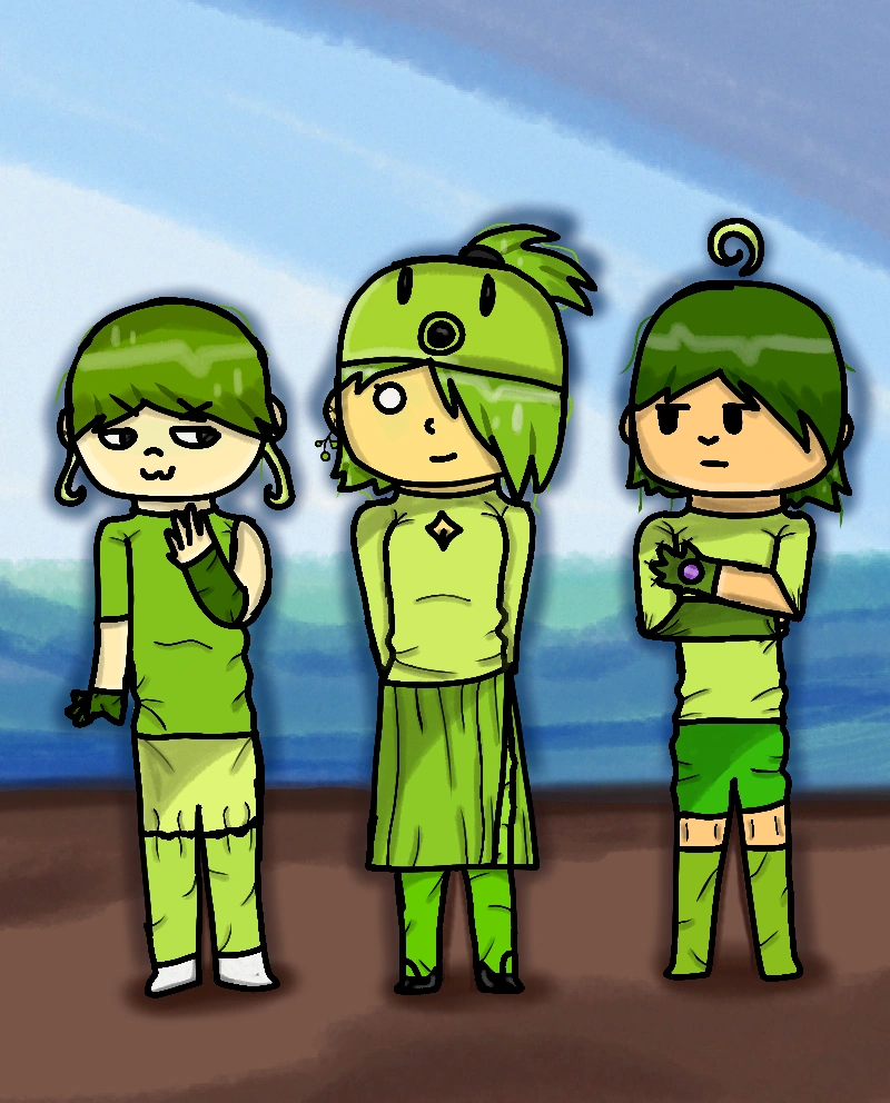 Threepeater as Humans | Fandom