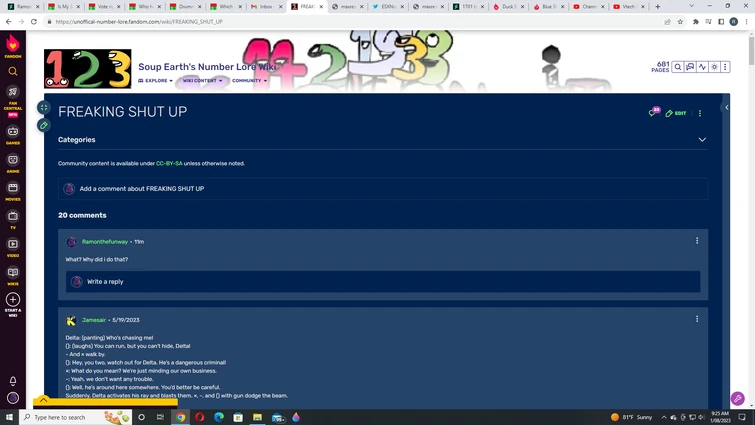 Discuss Everything About Unoffical Number Lore Wiki | Fandom