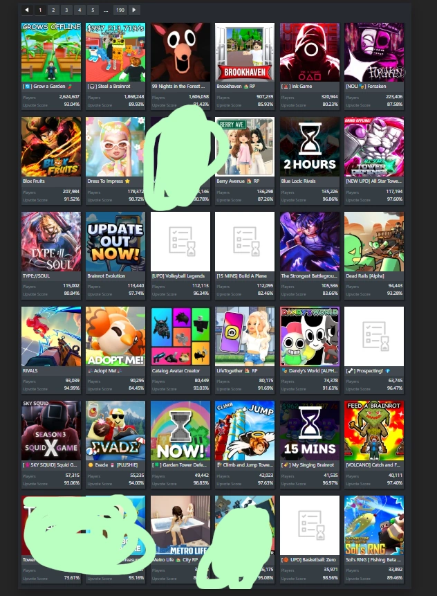 top 36 roblox games, but its only the SLOP | Fandom