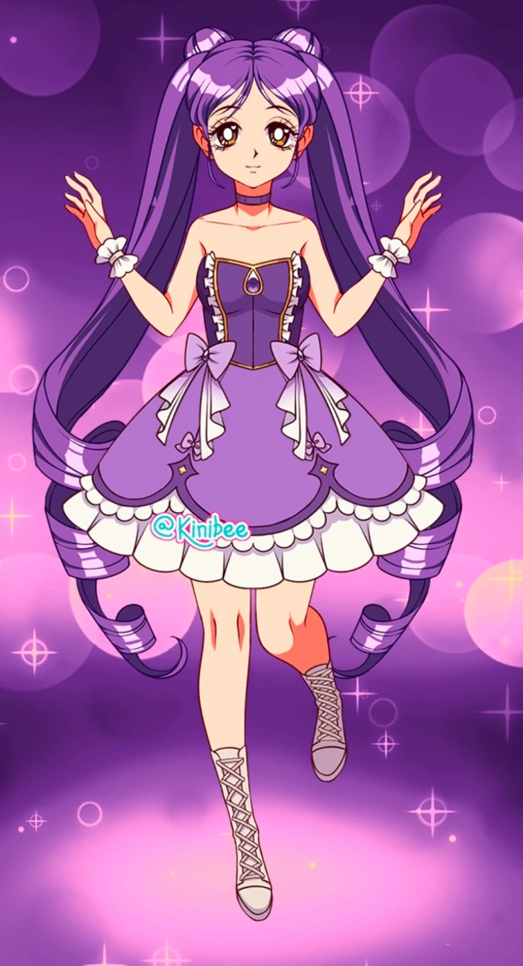 I made cure kyun kyun in magical girl creator! | Fandom