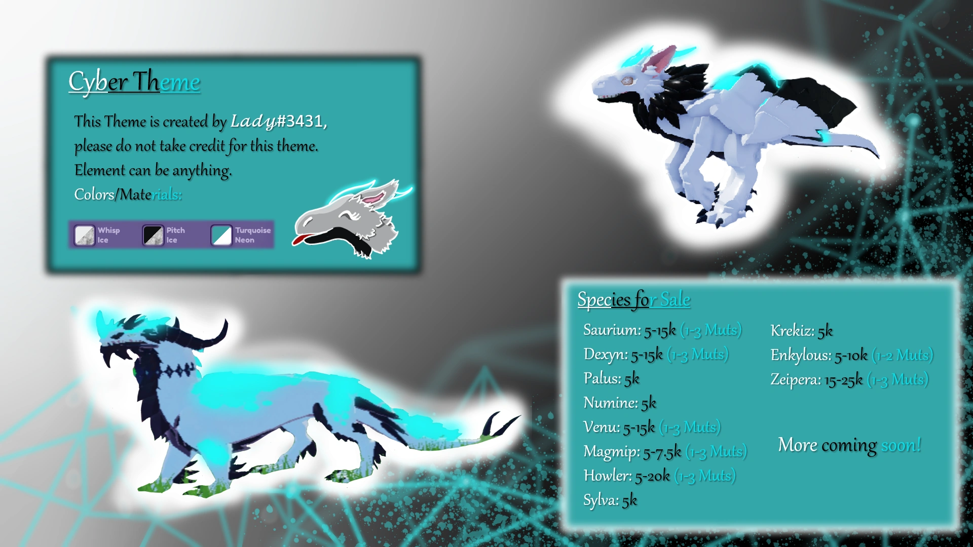 Swapping cyber theme dragons | Fandom