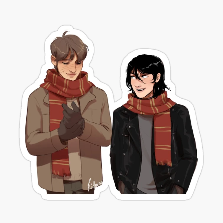 Cute wolfstar fan art (not mine) | Fandom