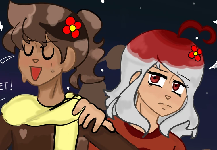 pluto and charob scene redraw!^^ | Fandom