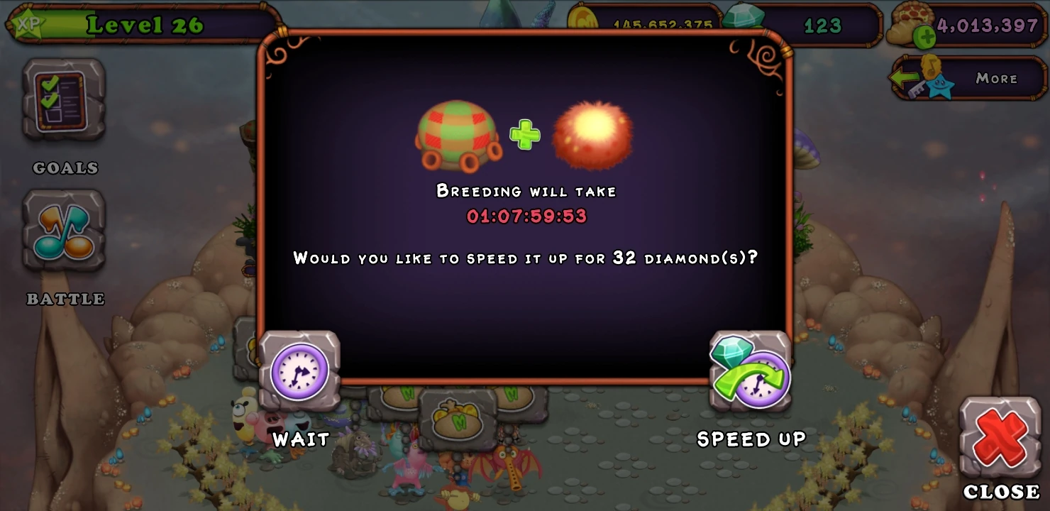 Was trying to breed a Drumpler for my Zynth Farm... then this happened ...