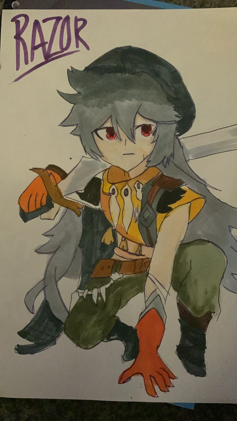 Razor fanart bc he deserves more love | Fandom