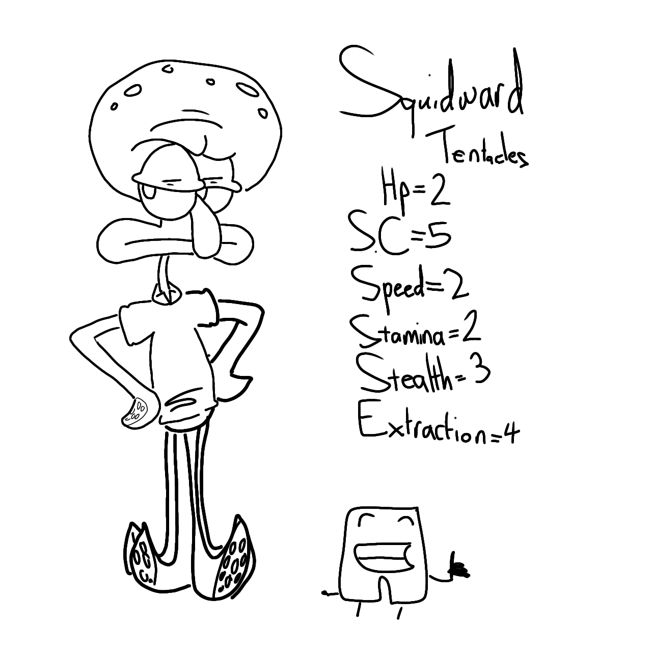 I wanna show you my new OC! Squidward Tentacles! | Fandom