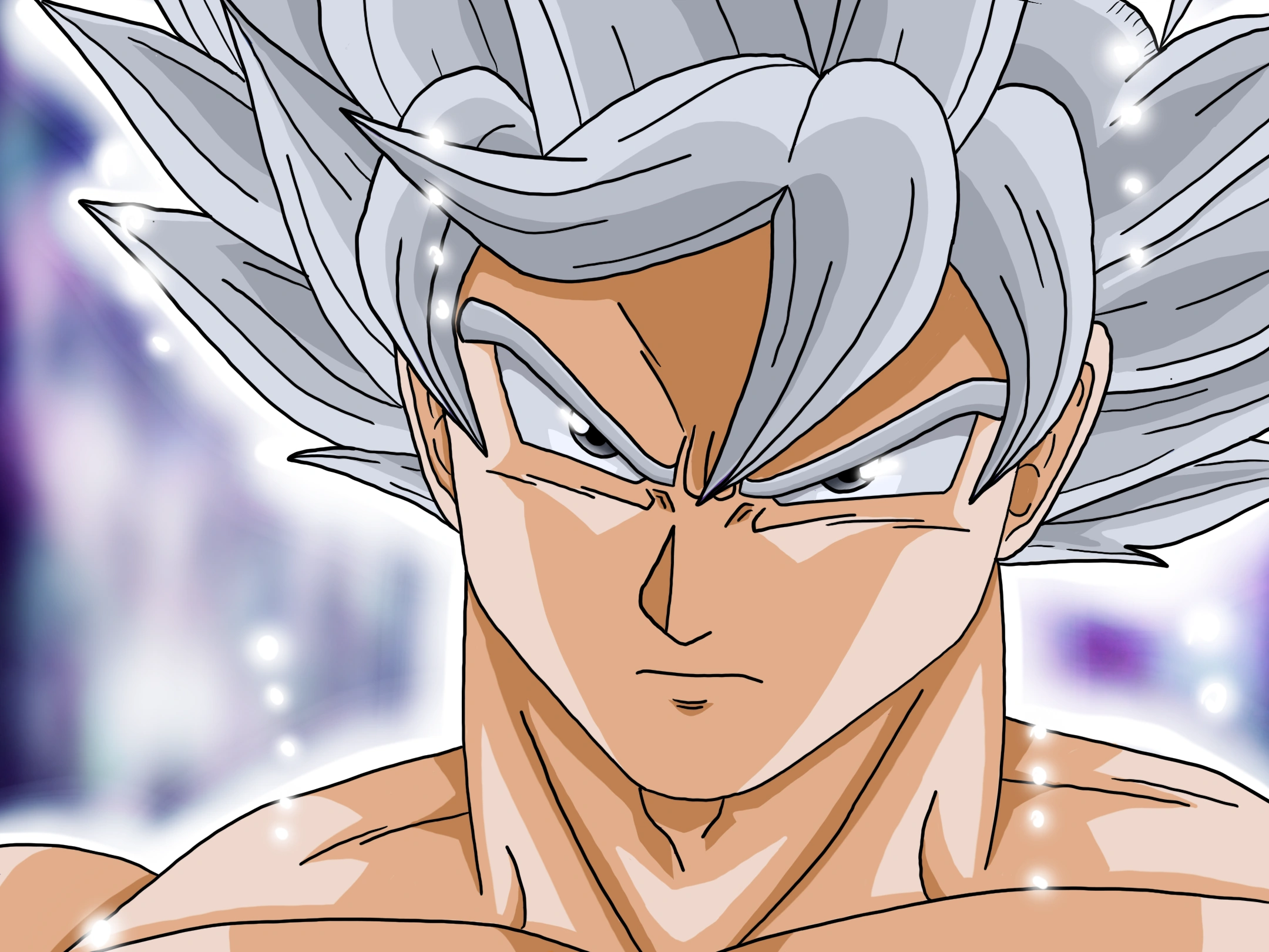 Goku MUI drawing | Fandom