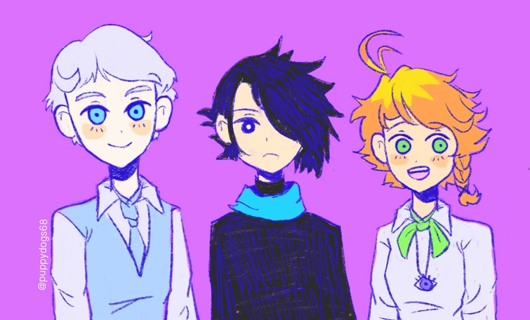 The main trio but in a different style | Fandom