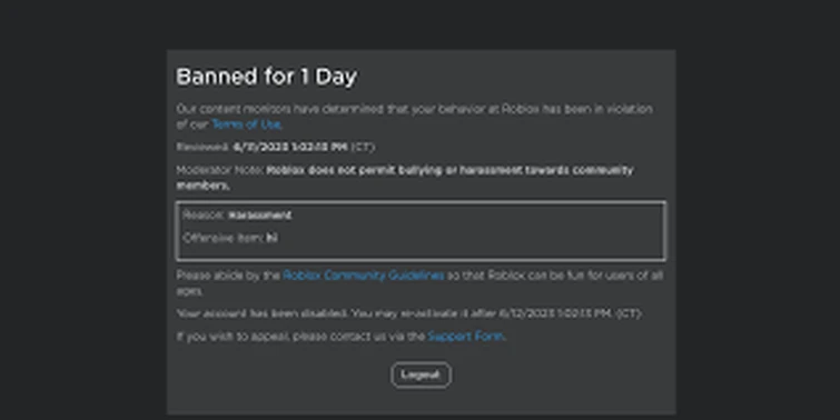 What the heck what I got banned ??? | Fandom