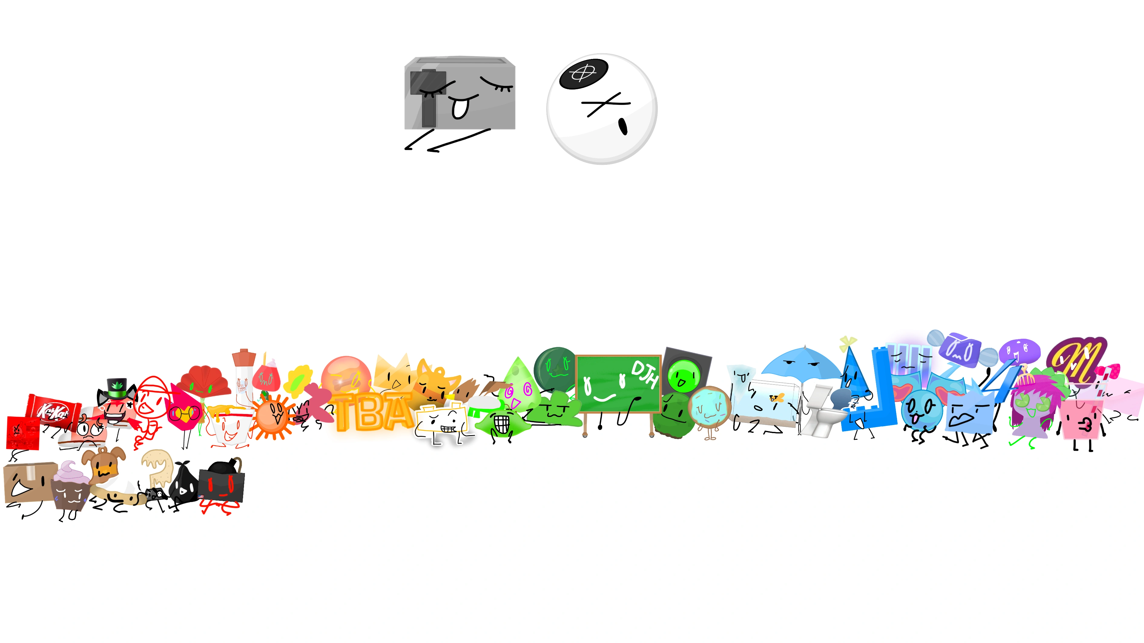 Making an image with all my Object Characters (unfinished) | Fandom