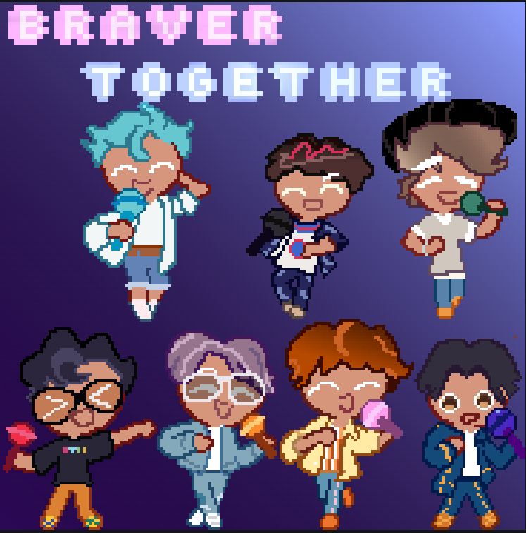 BTS Cookies pixel art! | Fandom