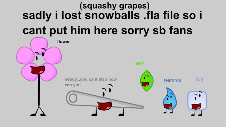 the BFDI cast of all time??? | Fandom
