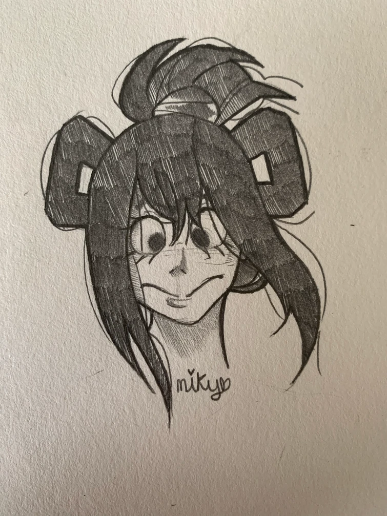 Basically a redraw of my last Tsuyu drawing | Fandom