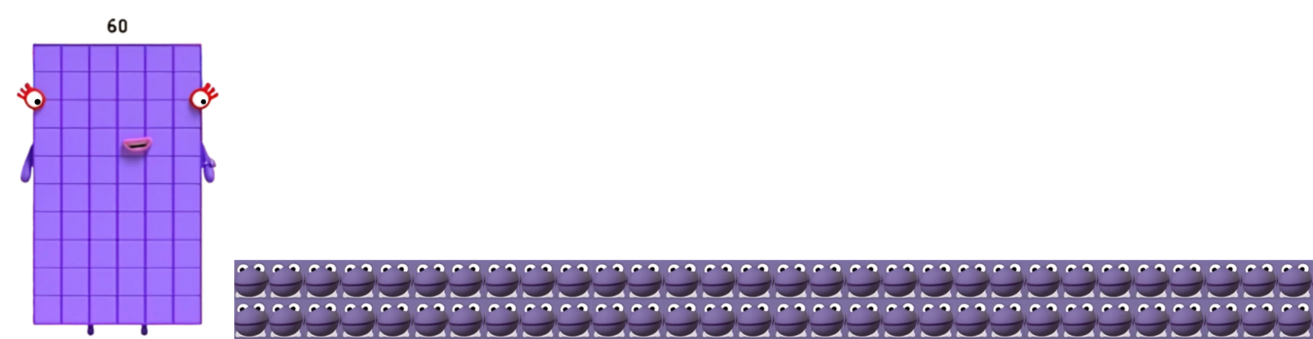 What will Sixty do with the Numberblobs? | Fandom