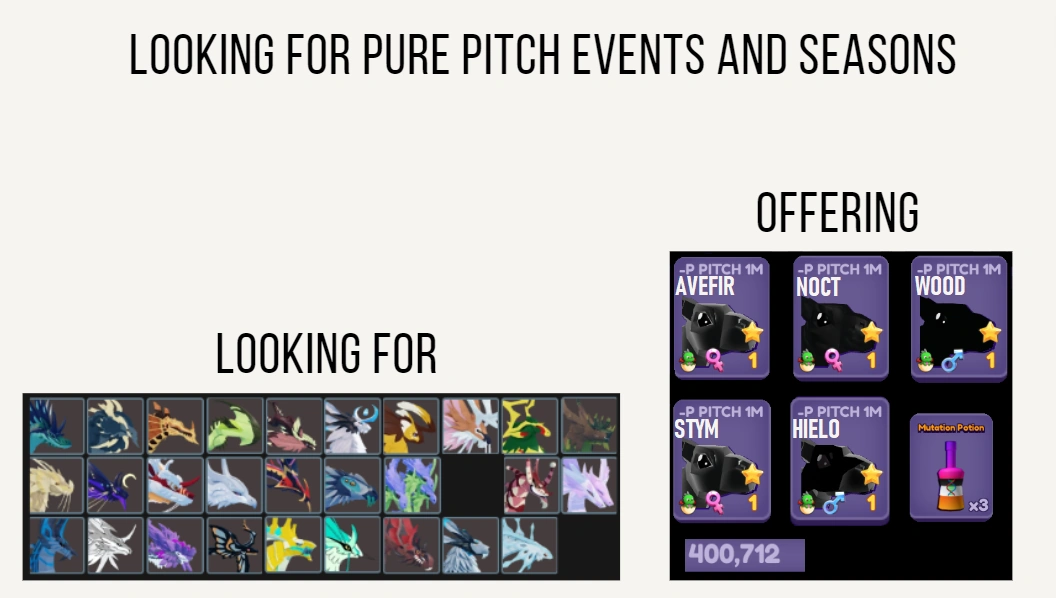 LF pure pitch dragons | Fandom