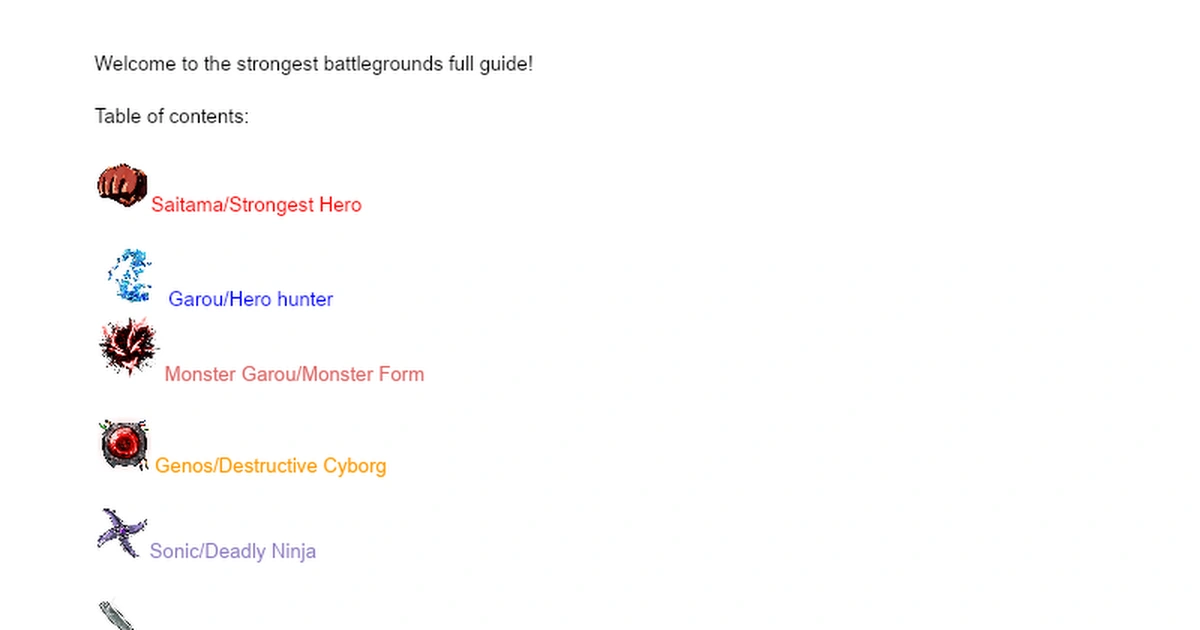 Yo, I'm making a tsb tutoring google doc (unfinished + just started) | Fandom