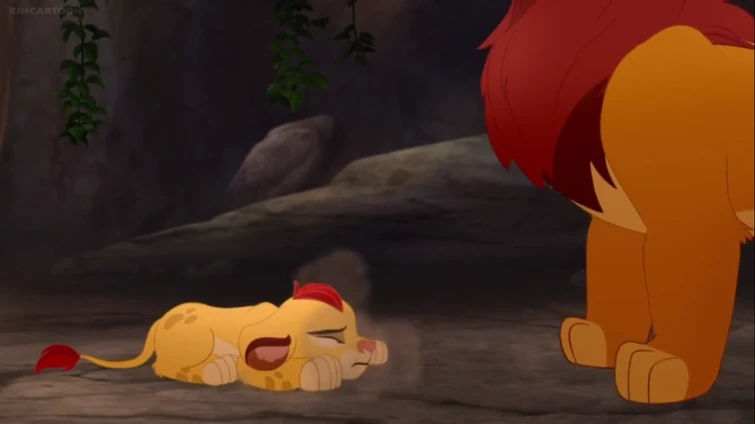 What do you think Kion and his friends were doing when Kiara and Kovu ...
