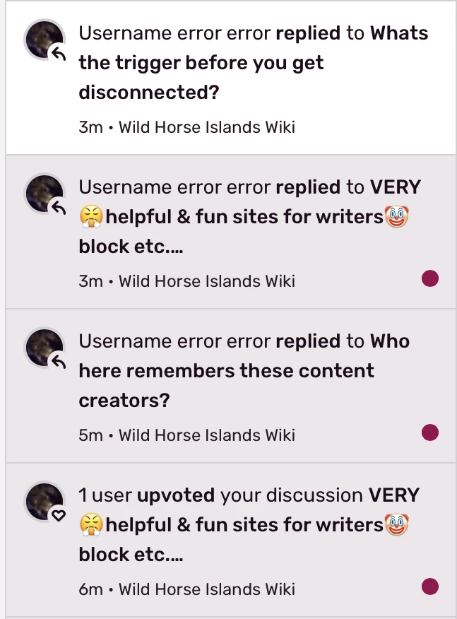 You can tell when a wiki member js wakes up/checks the wiki after a ...