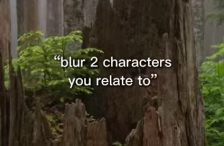 Blur two characters that you relate to" (A trend I found)*+* | Fandom