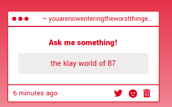 boogie monster bites klay man in the noggin. | Fandom