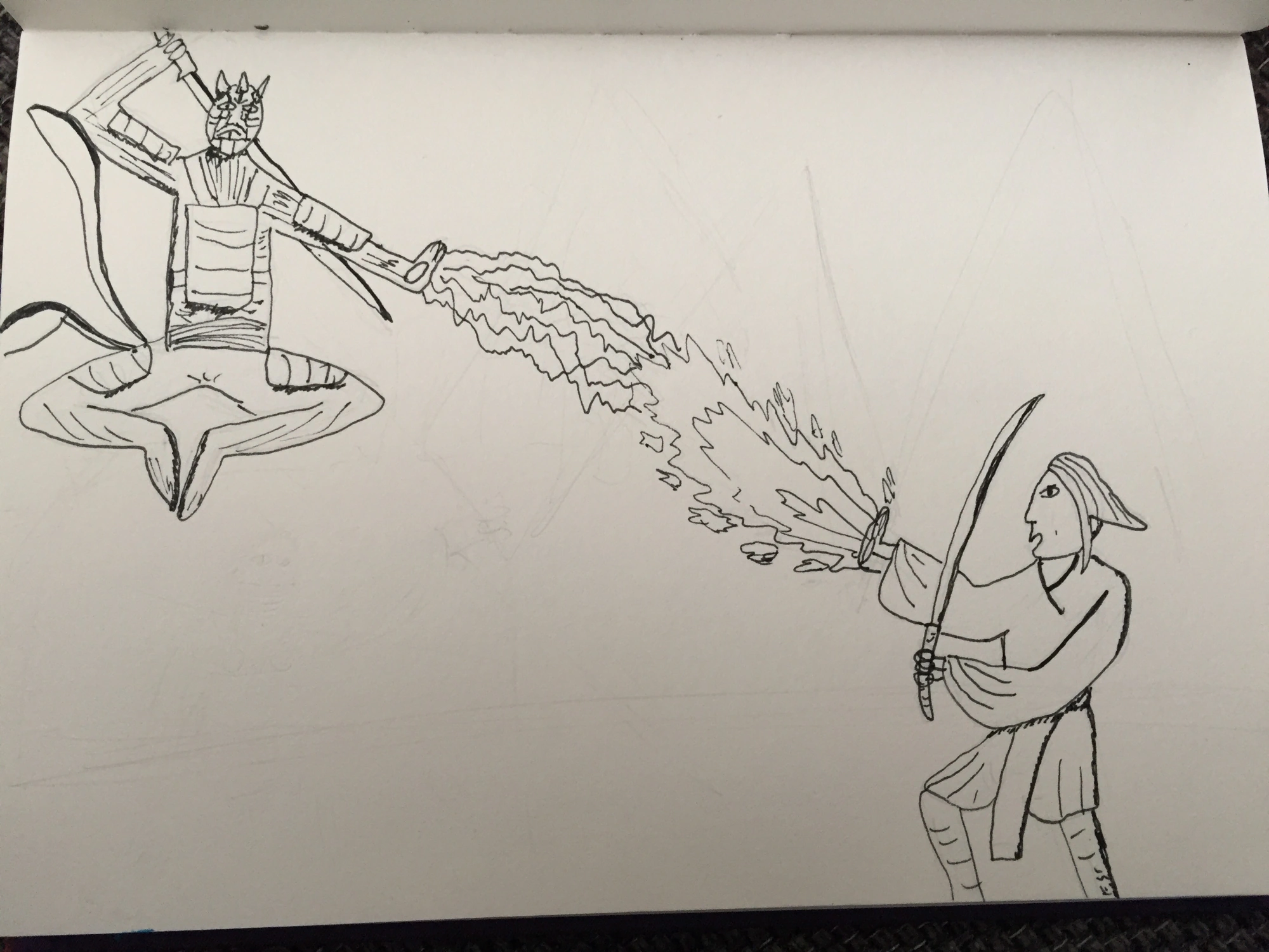 This is my drawing of the force wars of tython | Fandom