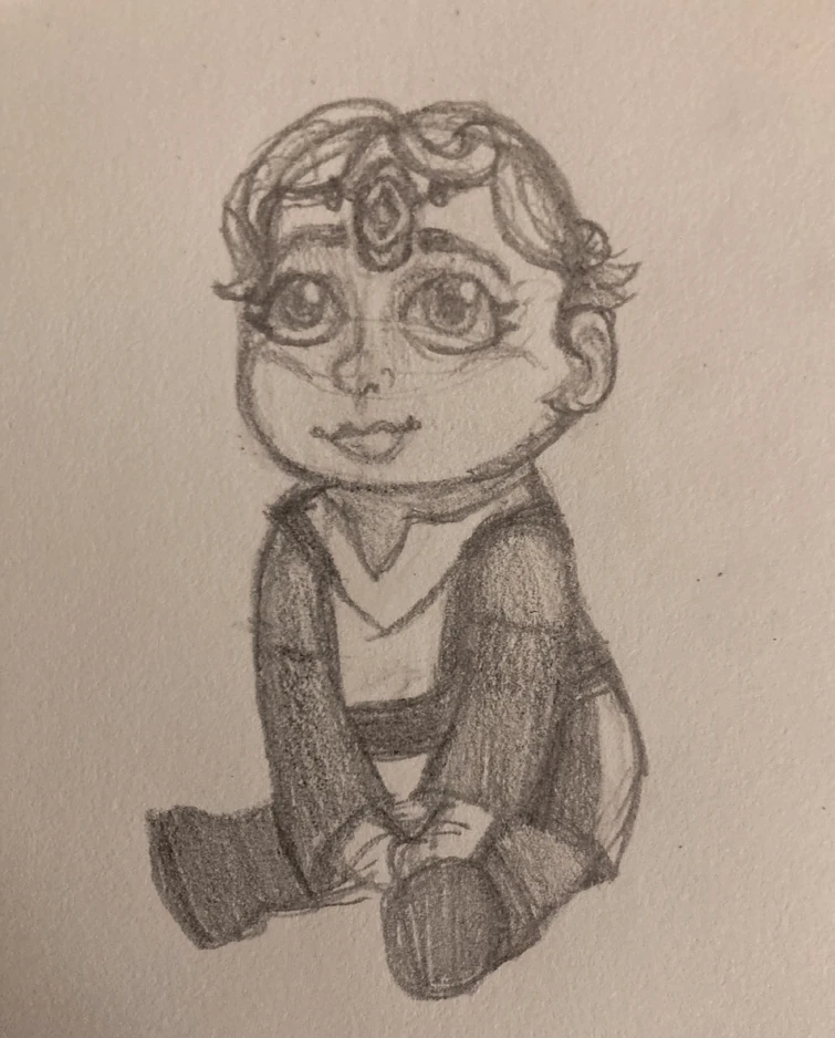 A quick lil baby Omega sketch! | Fandom