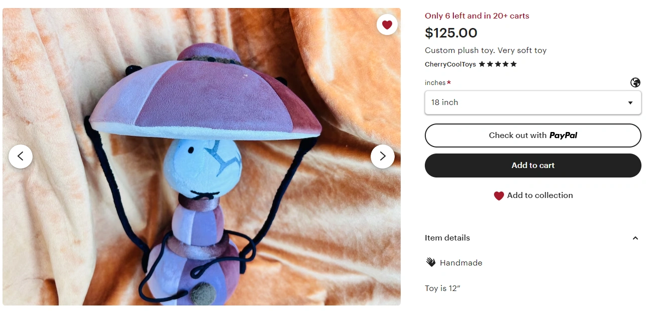 why.. why is this airy plush over 100$ | Fandom