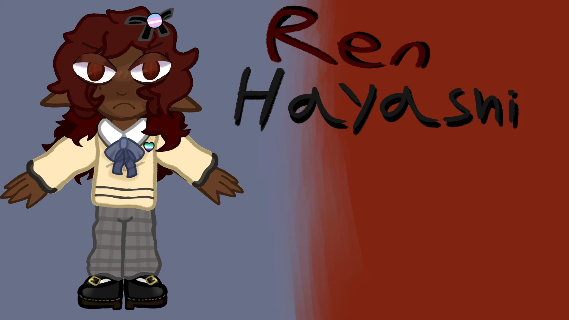 Ren Hayashi // OC ART // SLAUGHTER OF HUMANITY | Fandom