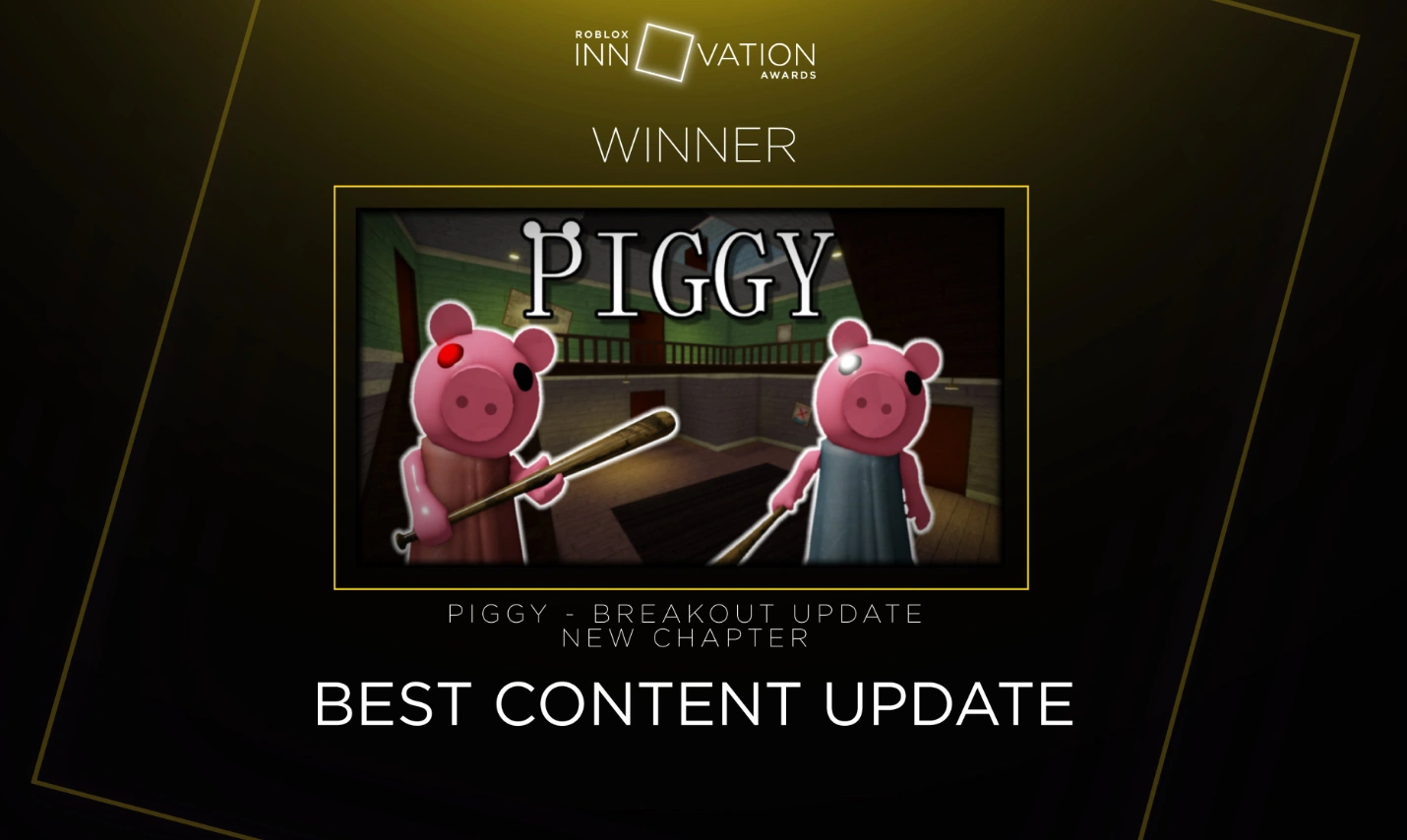 Piggy has won in Best content update !!! | Fandom