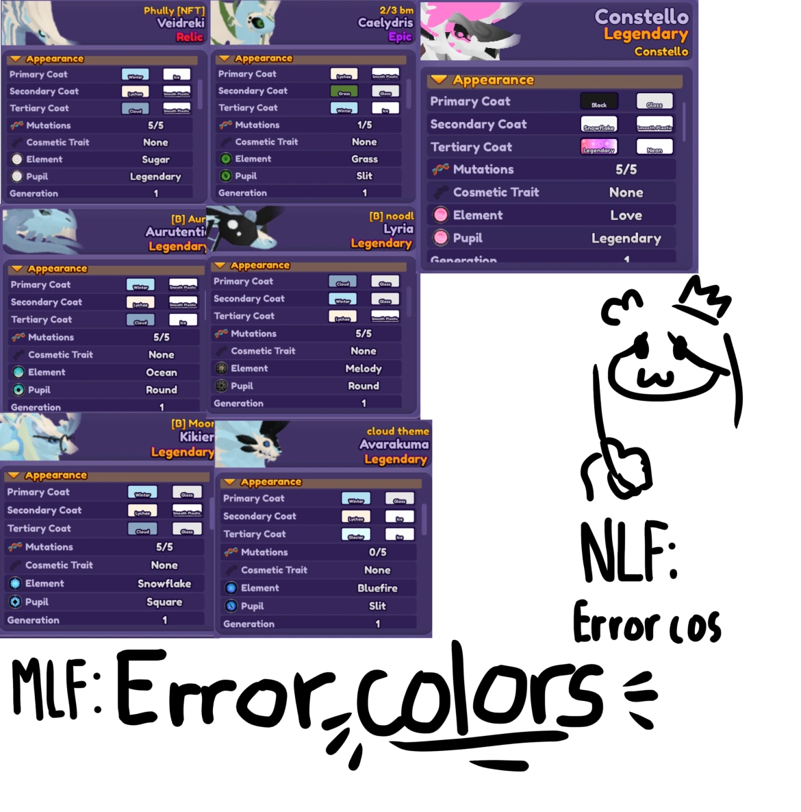LF errors | Fandom