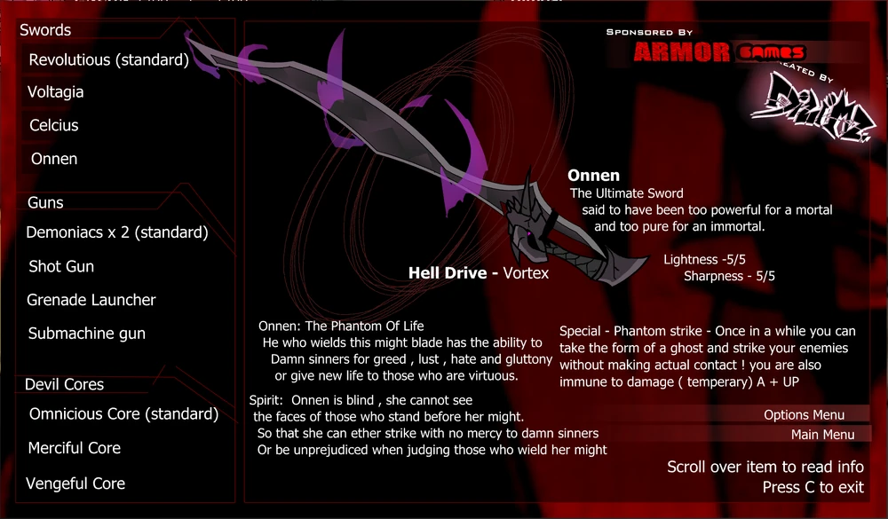 Onnen's sword | Fear Unlimited Wiki | Fandom