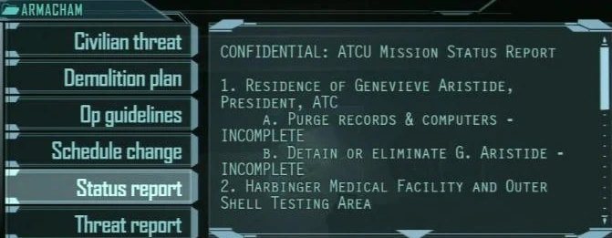 Armacham - Status Report | F.E.A.R. Wiki | Fandom