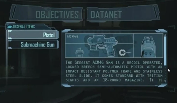 Pistol | F.E.A.R. Wiki | Fandom