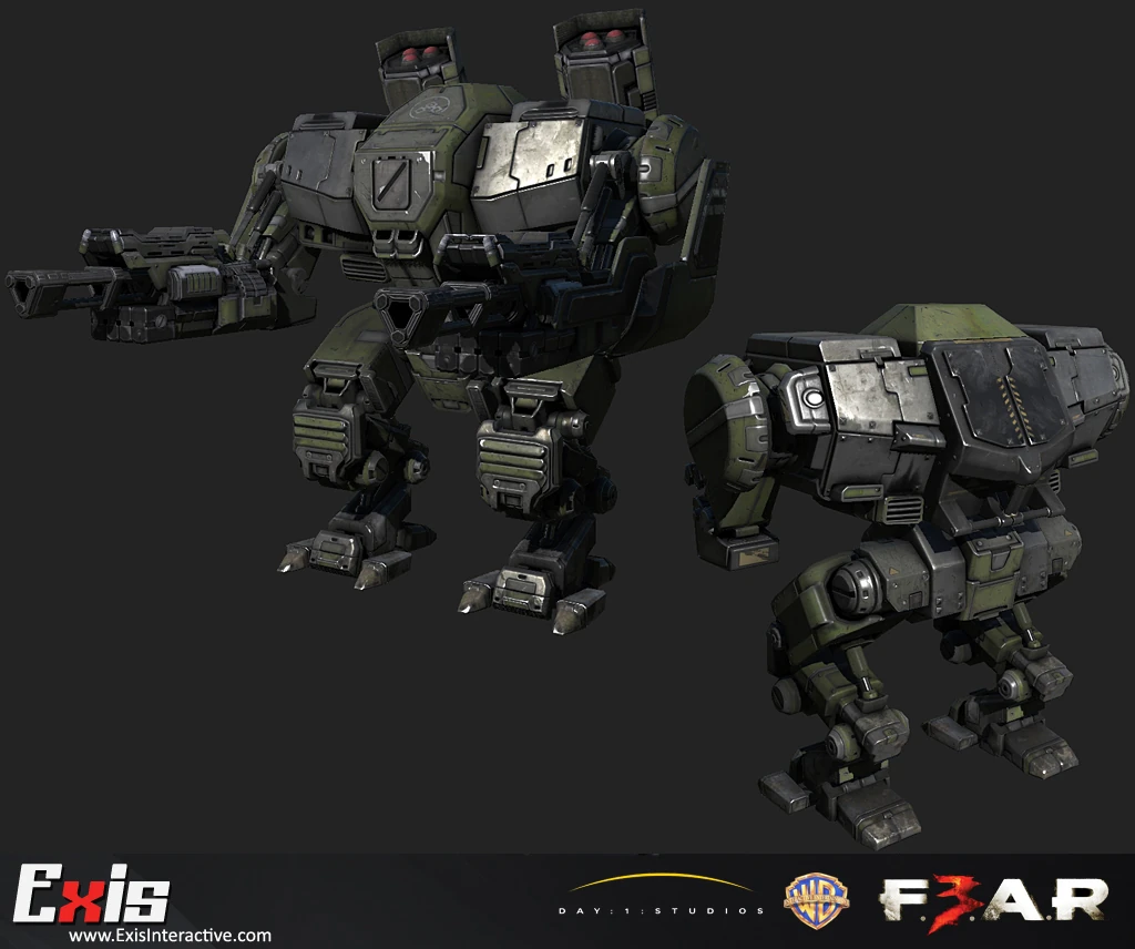 Armadura Mecanizada Mejorada | Wiki F.E.A.R | Fandom