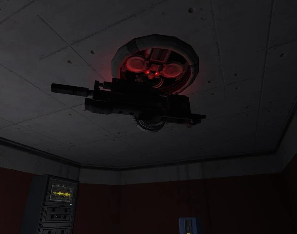 Torreta de Defensa de Armacham | Wiki F.E.A.R | Fandom