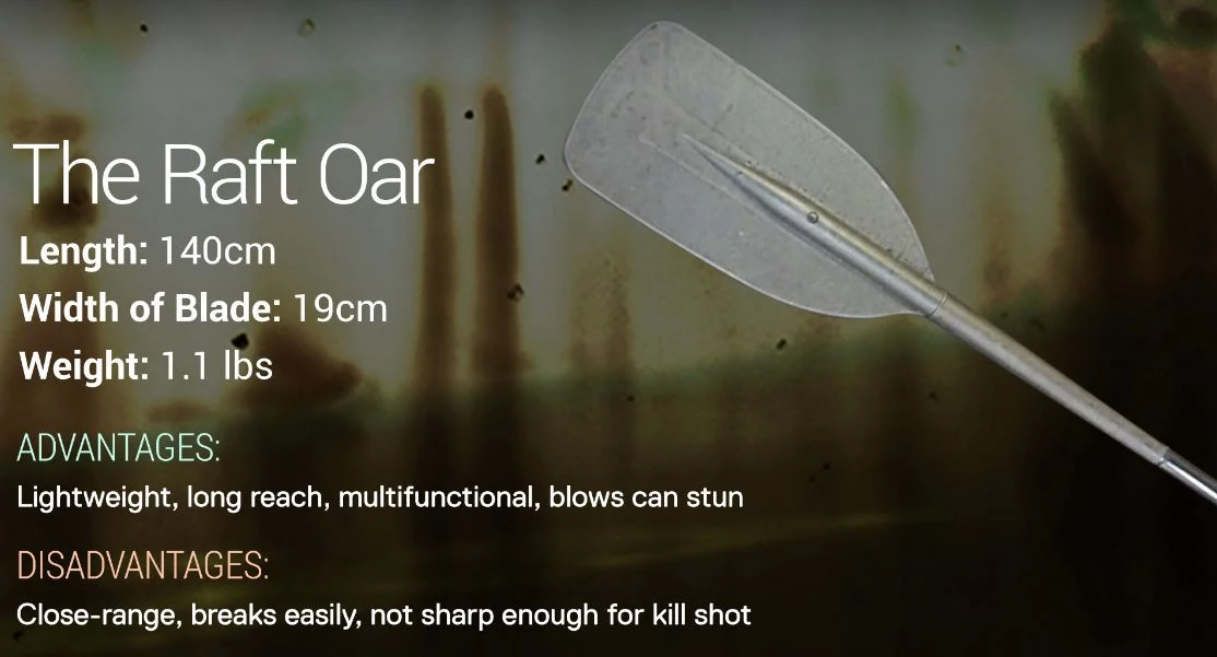The Raft Oar | Fear the Walking Dead Wiki | Fandom