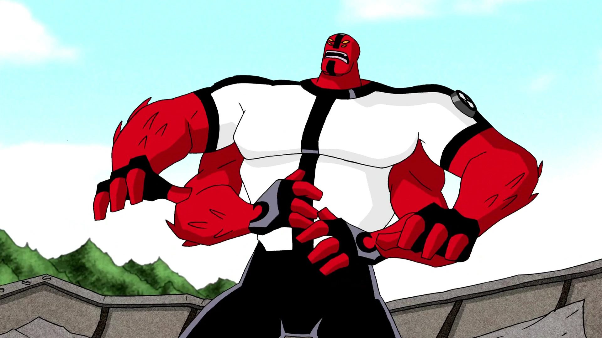 Ben 10 Wallpaper Four Arms