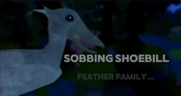 Sobbing Shoebill | Feather Family NPC Wiki | Fandom