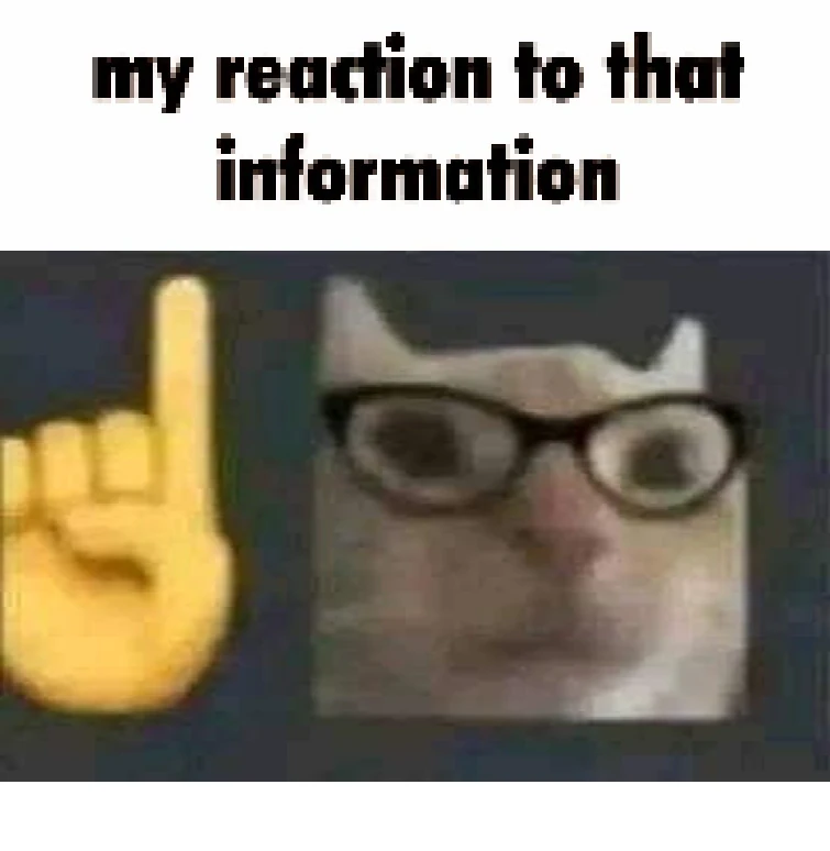 my reaction image collection so far | Fandom