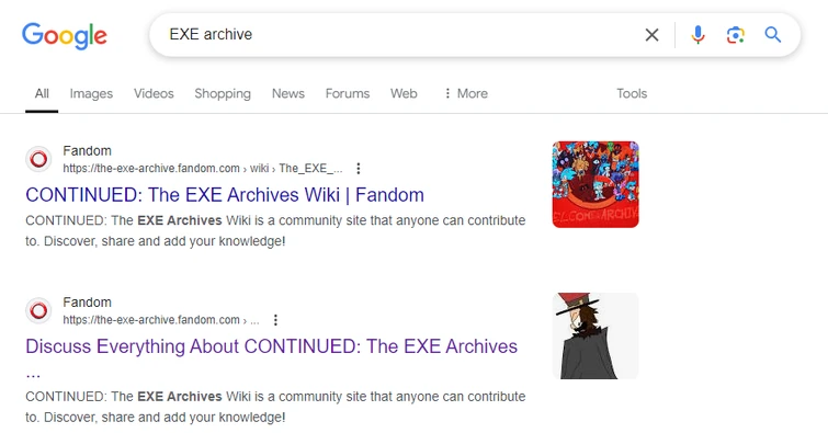 Discuss Everything About CONTINUED: The EXE Archives Wiki | Fandom