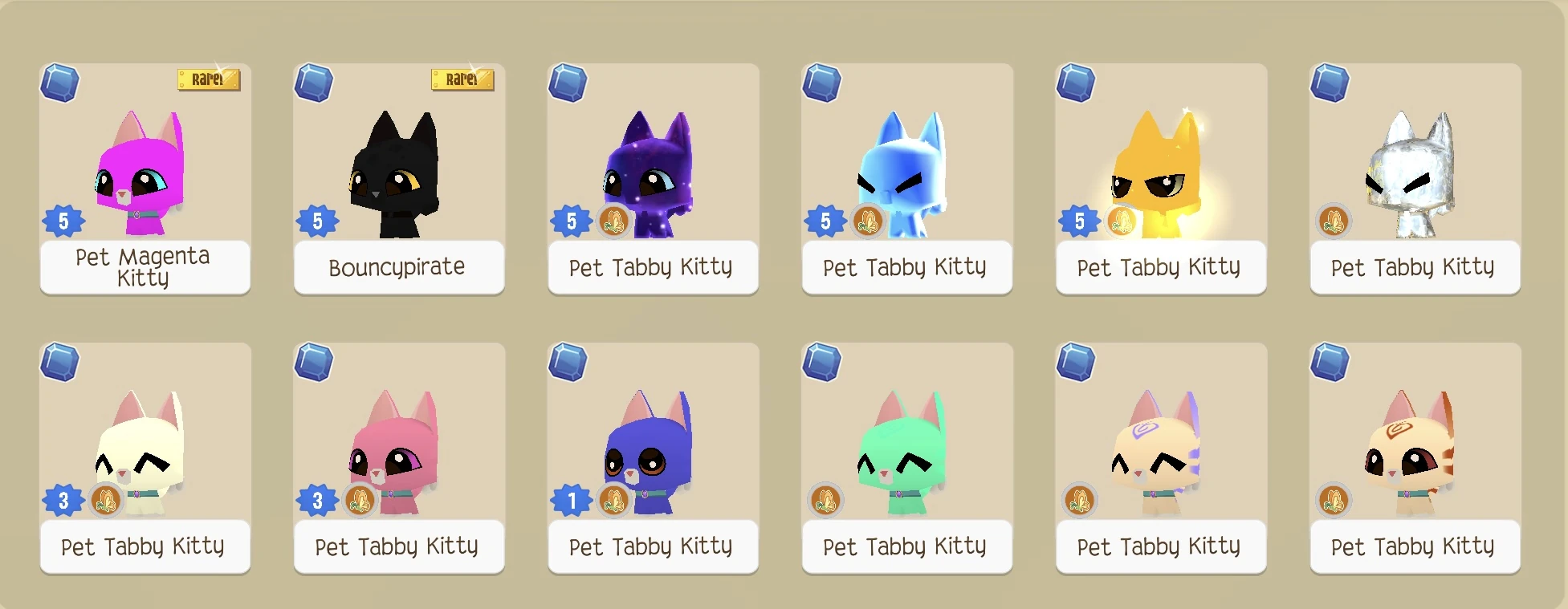 Token Tabby Collection! | Fandom