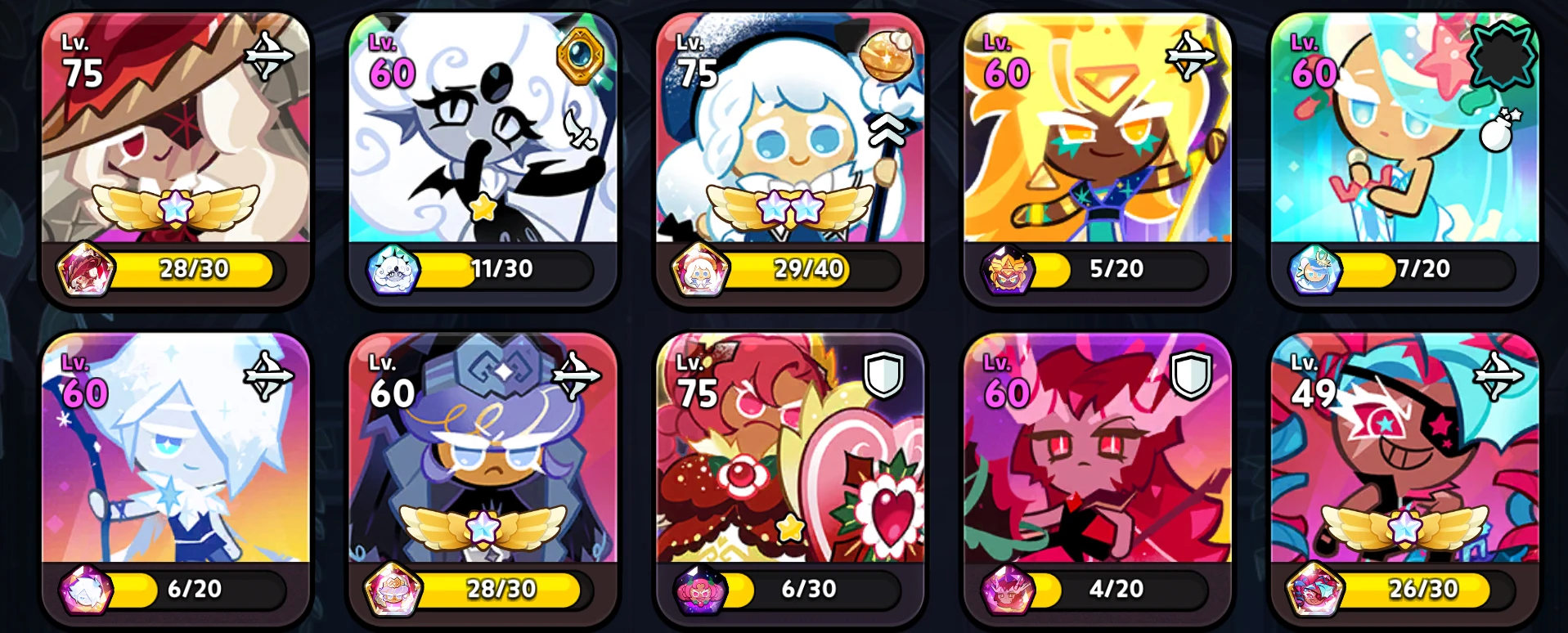 My top 10 strongest cookies 4 months and a few weeks later (I got bored ...