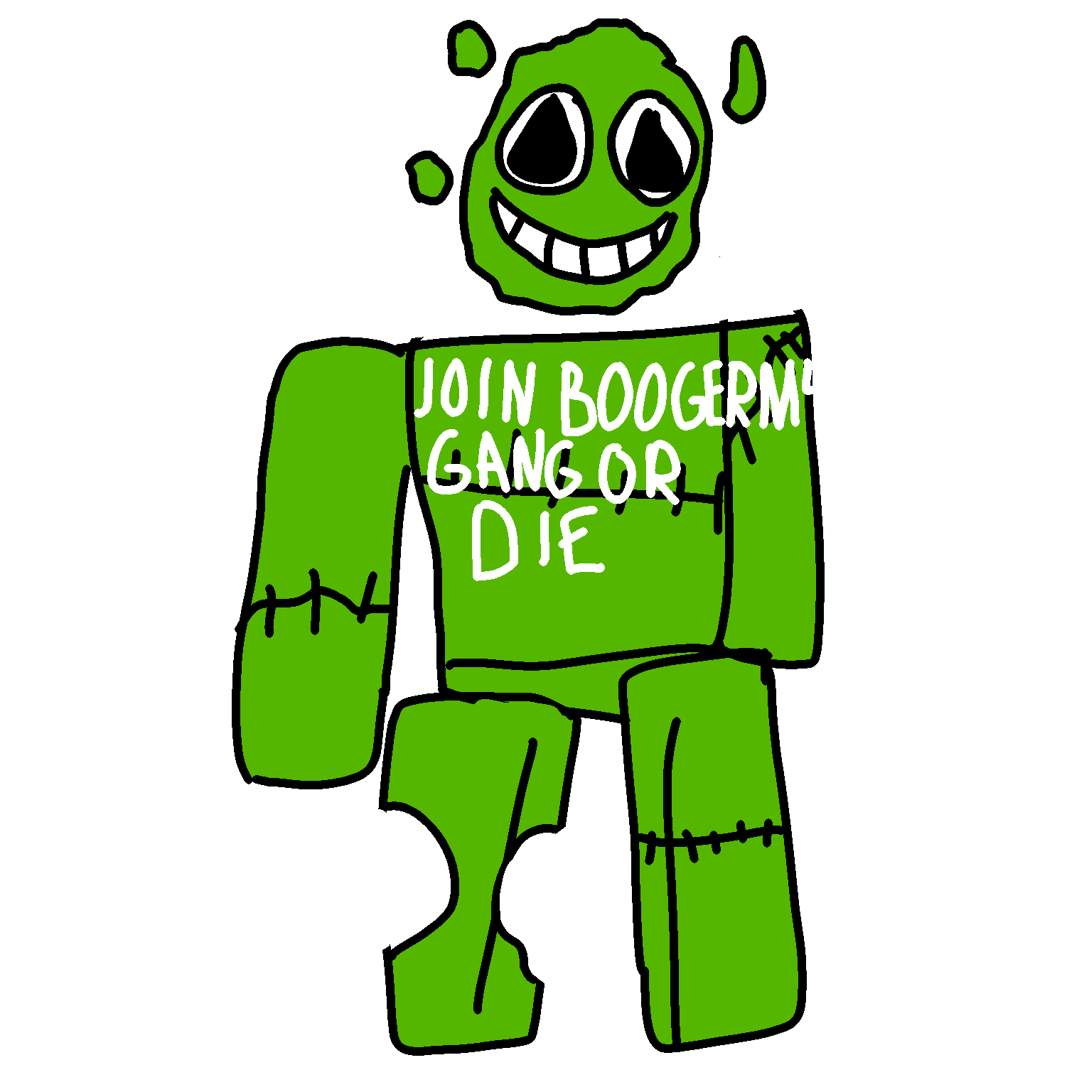 My take on GreenGuy Meet B00gerM4n | Fandom
