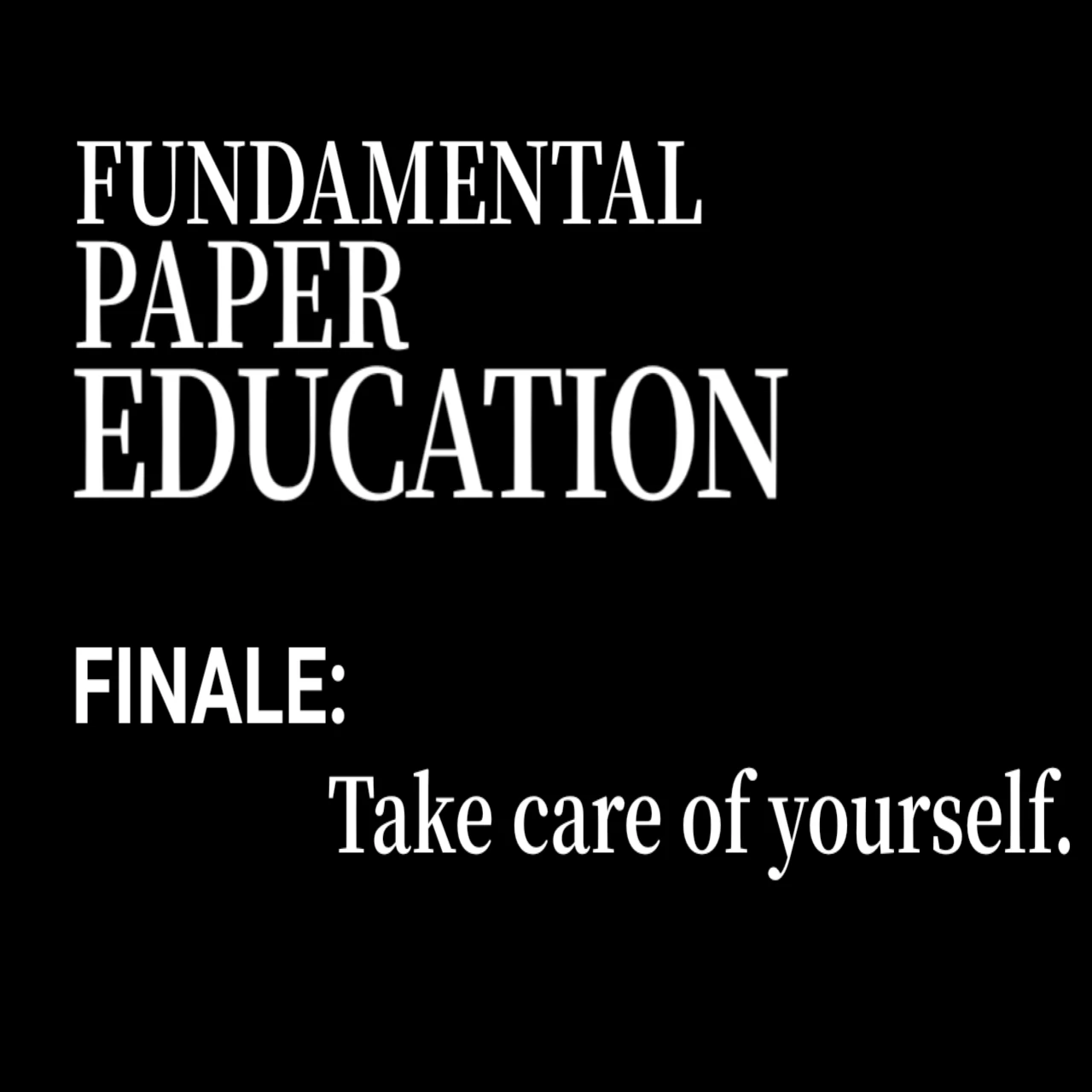 one more thing before I go to bed | Fandom