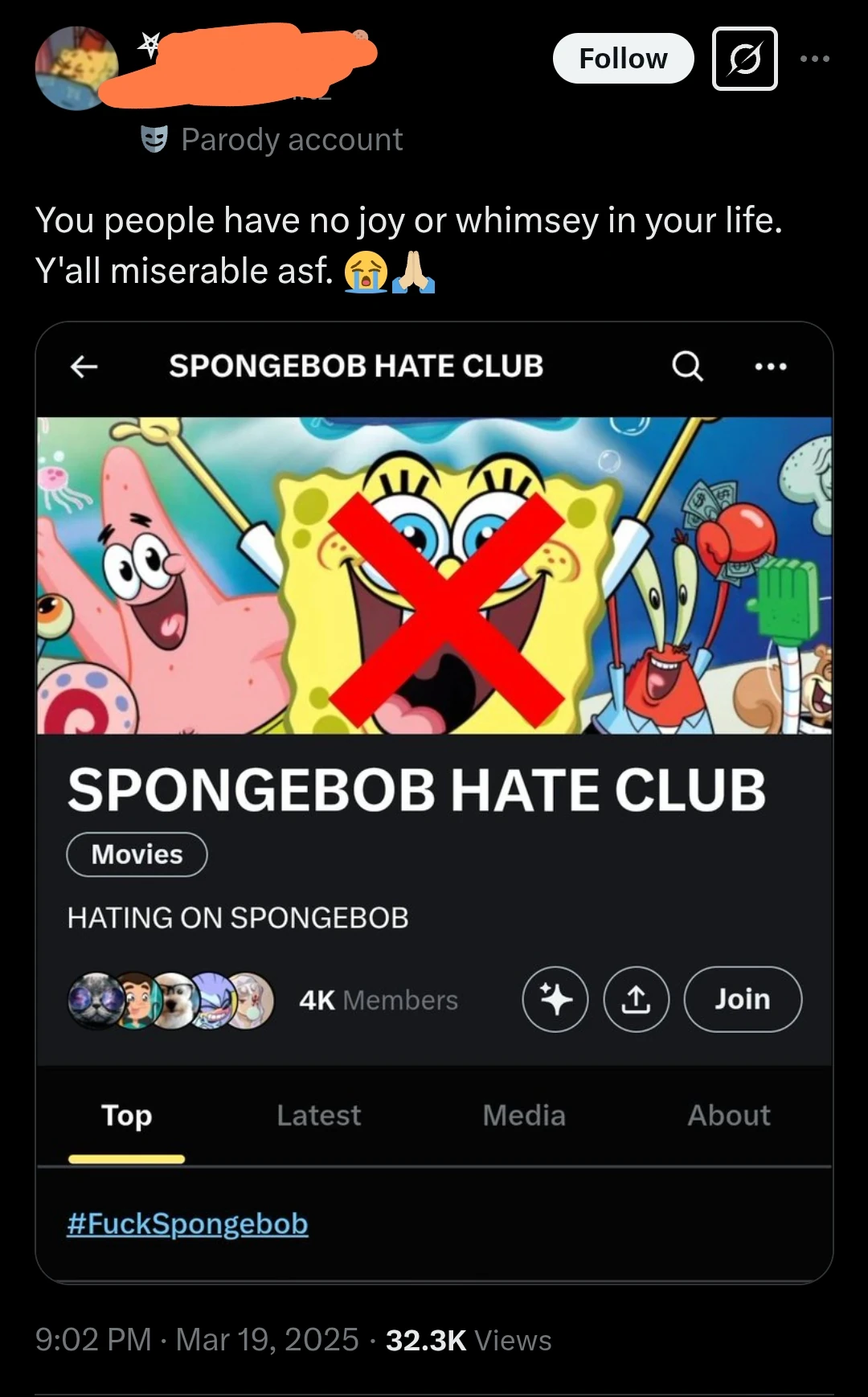 Falling for obvious satire i see | Fandom