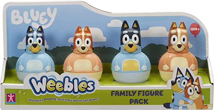 I found that toy was called weebles Bluey and why did bodies all fat ...